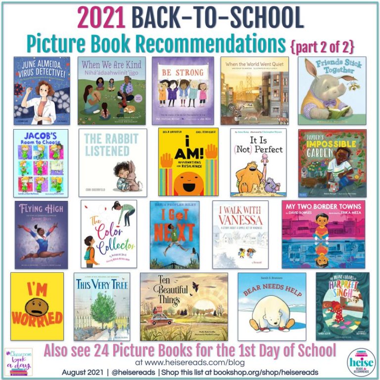 #ClassroomBookADay Book Recommendations – Heise Reads & Recommends